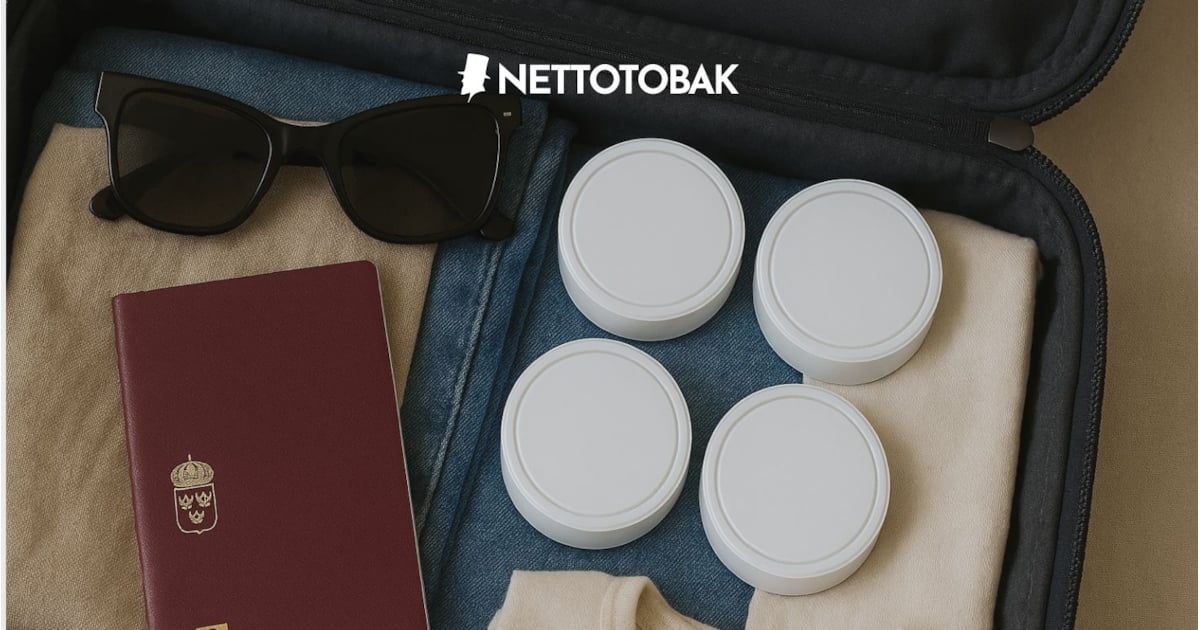 Resa hem med snus – tullregler du inte får missa!