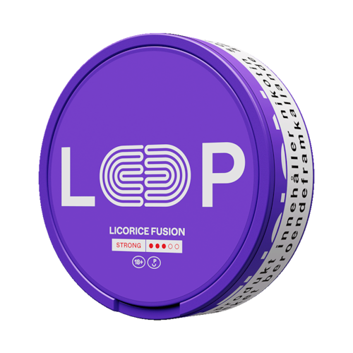 Köp Loop Licorice Fusion Strong - Från 32,00 kr/st⭐